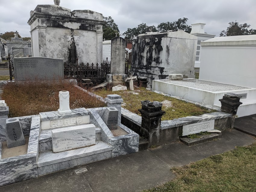 Free St Louis #3 Self Guided Cemetery Tour with map - Nola Tour Guy