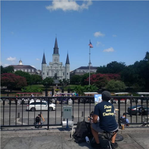Free Self-Guided Walking tour of The French Quarter with map